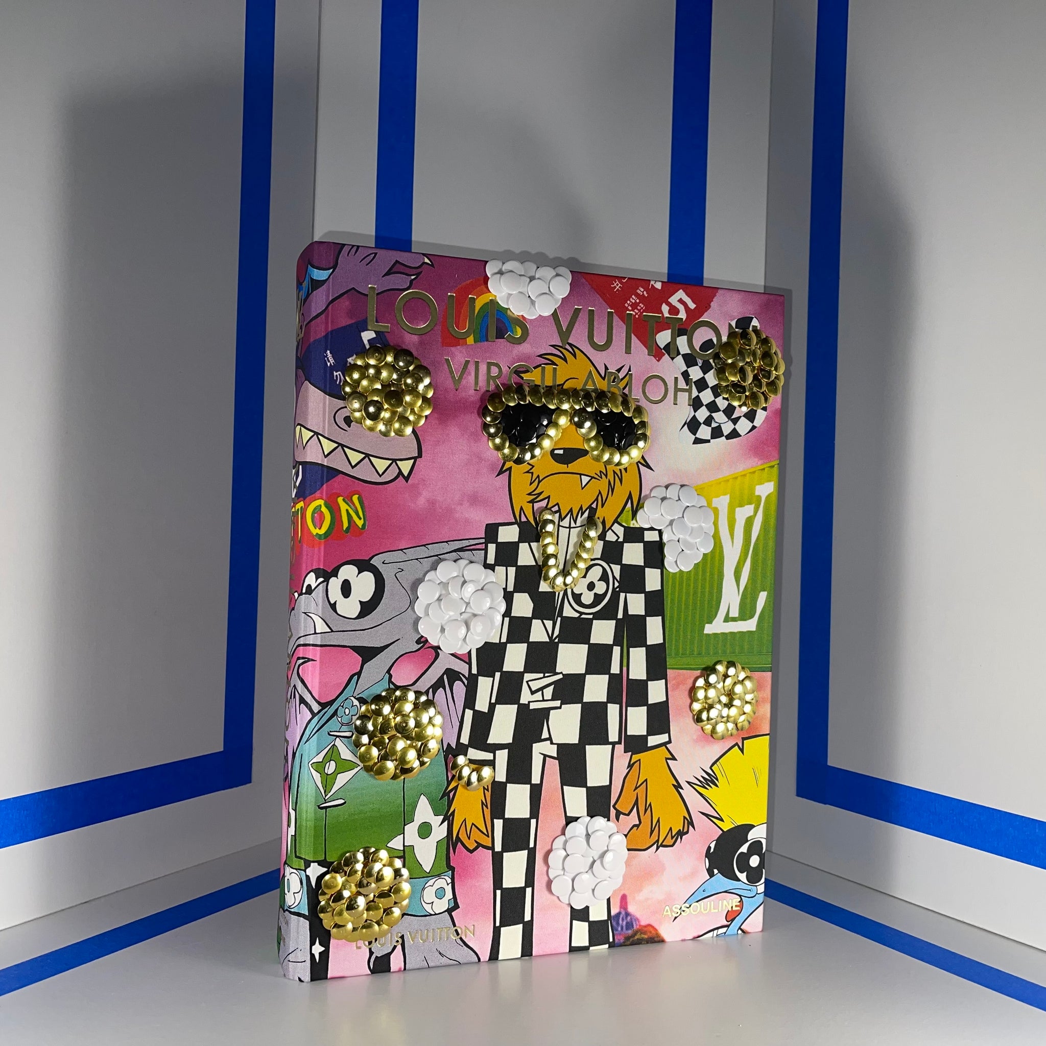 Virgil Abloh Louis Vuitton Cartoon book by the bms.